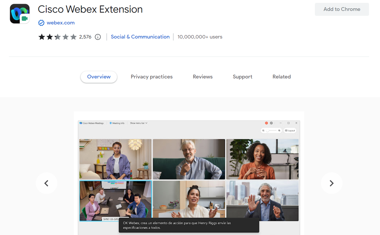 What Is Cisco Web Extension Cisco Webex For Chrome Onworks