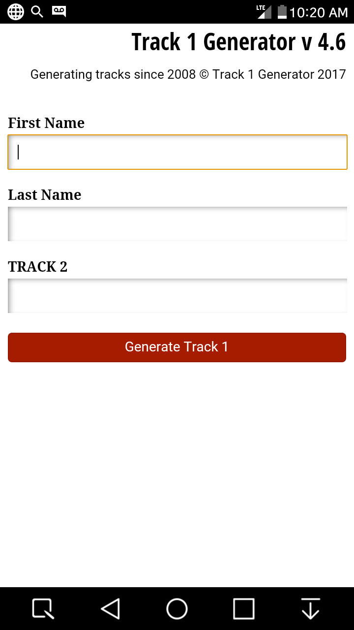 Track -1-Generator-2017