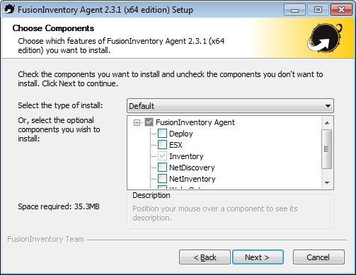 Fusioninventory Agent Windows