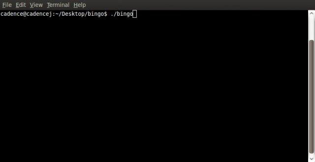 Graphical Bingo to run in Linux online