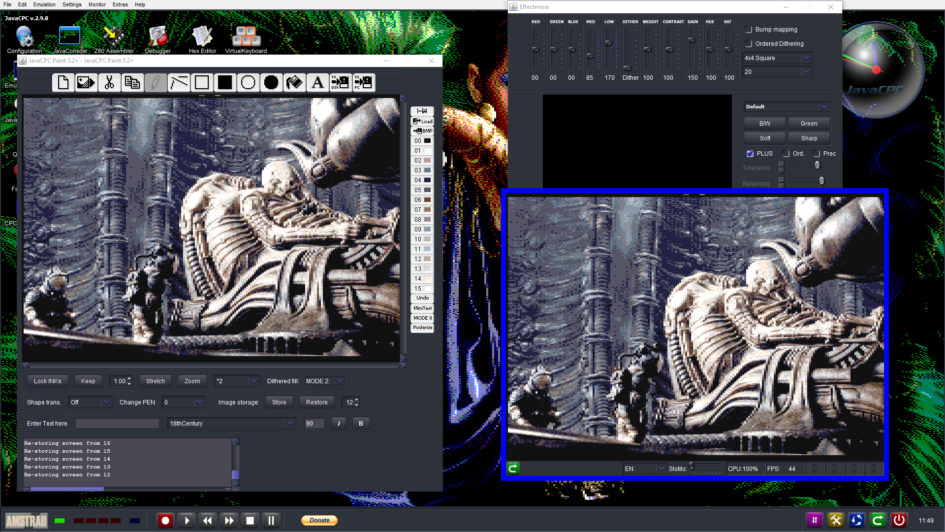 JavaCPC Desktop - Java CPC Emulator