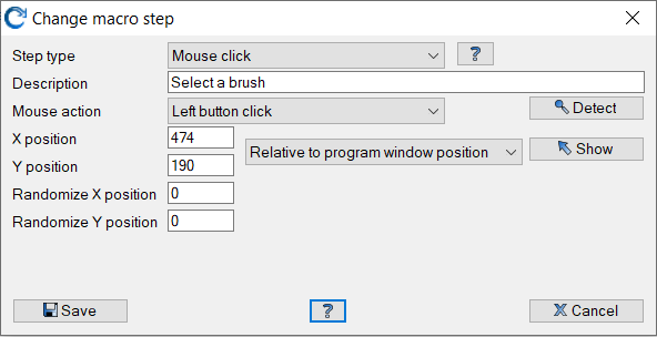 Macronize, a macro builder and recorder
