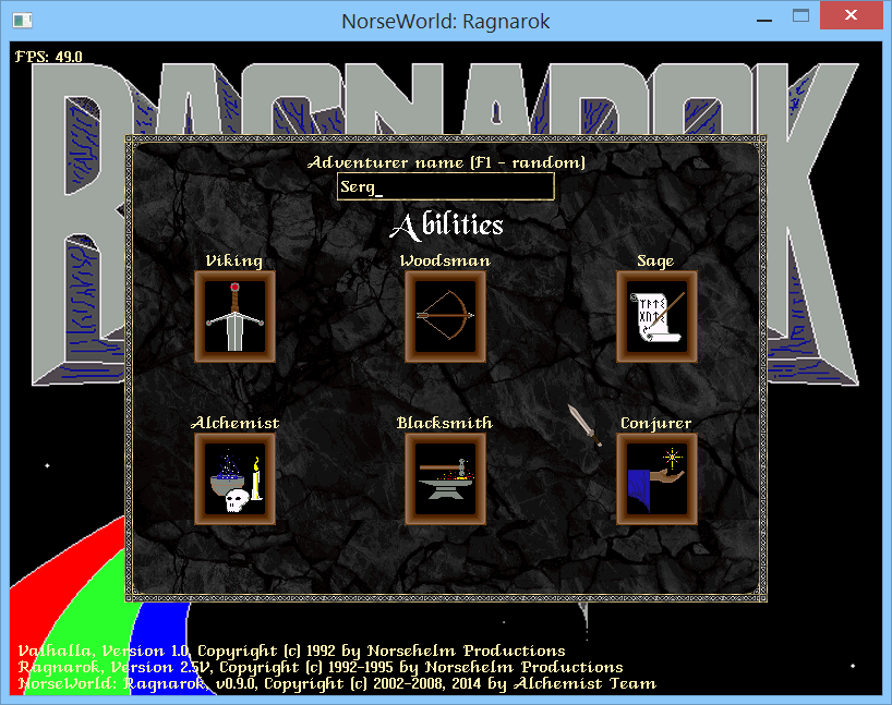 NorseWorld: Ragnarok to run in Windows online over Linux online