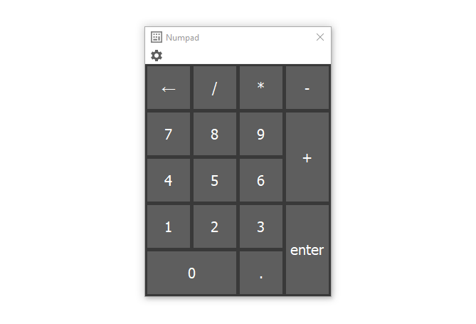 Numpad Emulator 