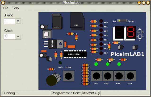 PICSimLab - PIC Simulator Laboratory