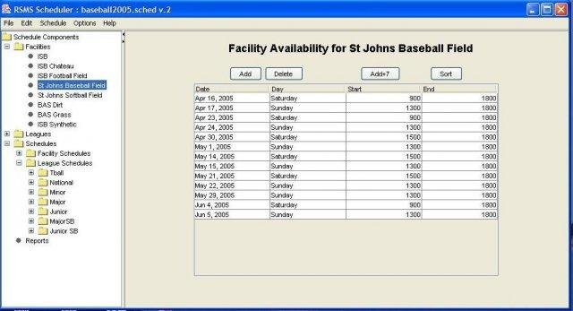Recreational Sports Management System