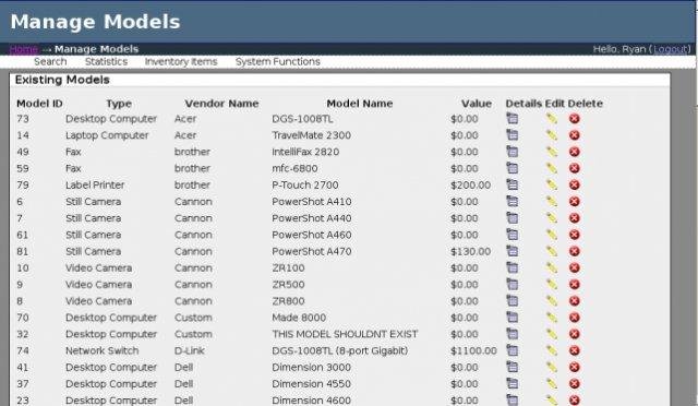 Web-based Asset Tracking System