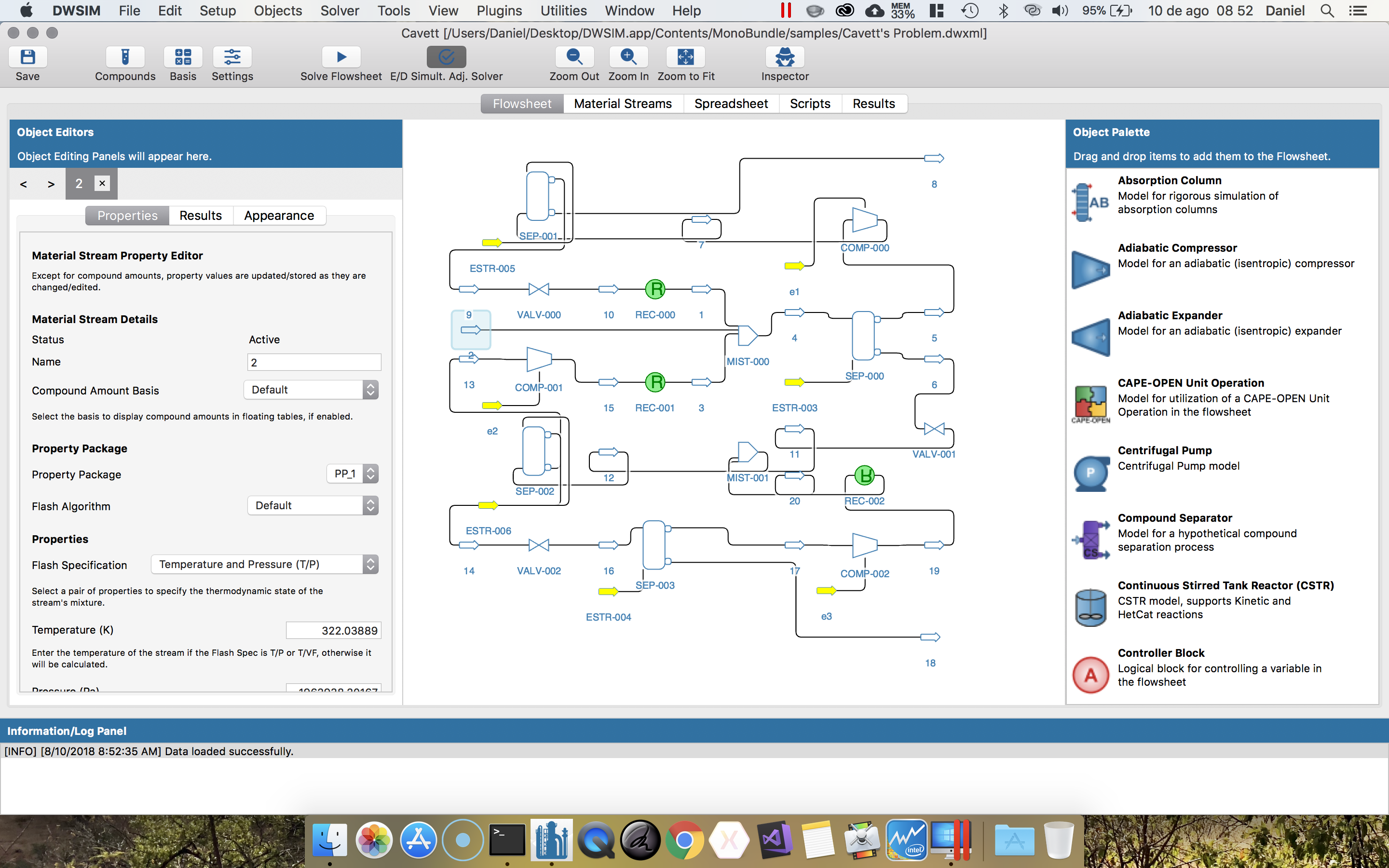 Dwsim Open Source Process Simulator