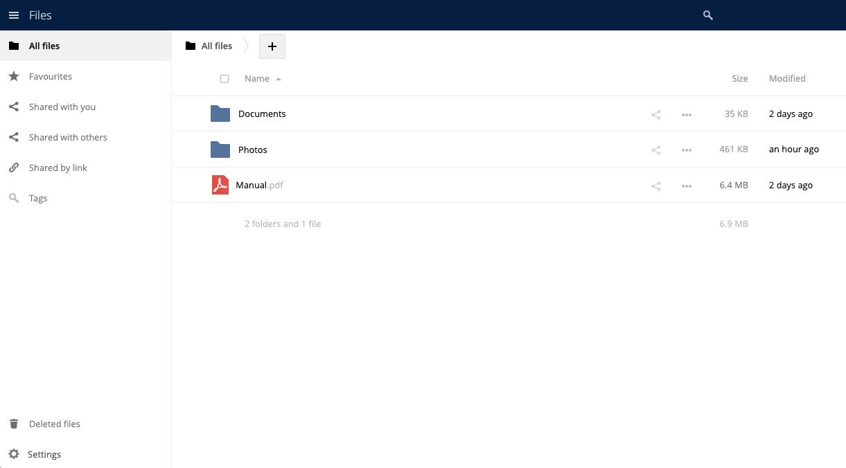 OneCloud online free disk space