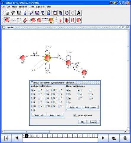 Tuatara Turing Machine Simulator
