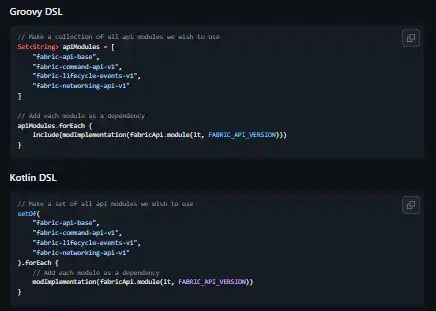 Fabric-API-Download für Windows