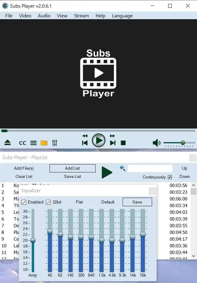 Subs Media Player download for Linux